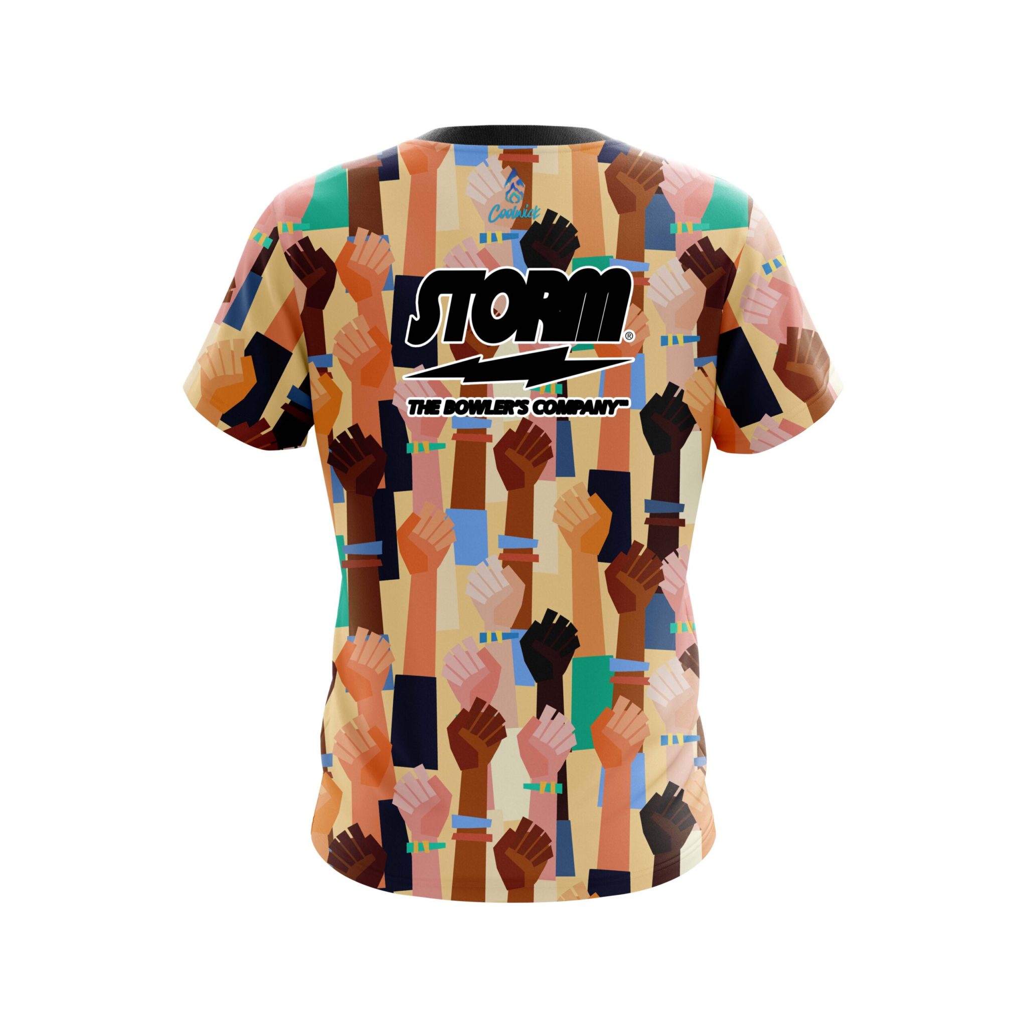 Storm Bowling Logo United Hands Bowling Jersey - CoolWick Bowling Apparel
