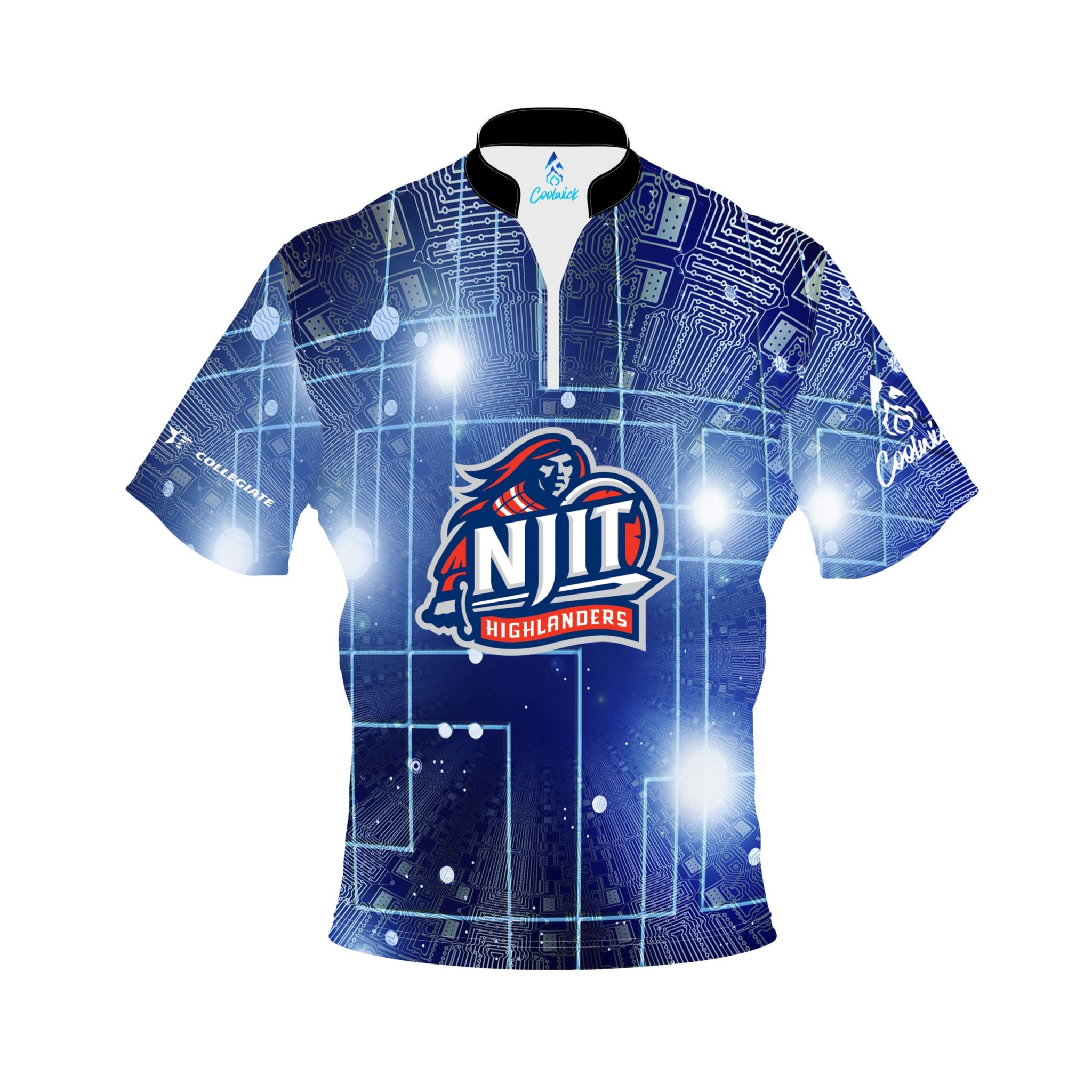 Custom CoolWick NJIT Motherboard Design - CoolWick Bowling Apparel