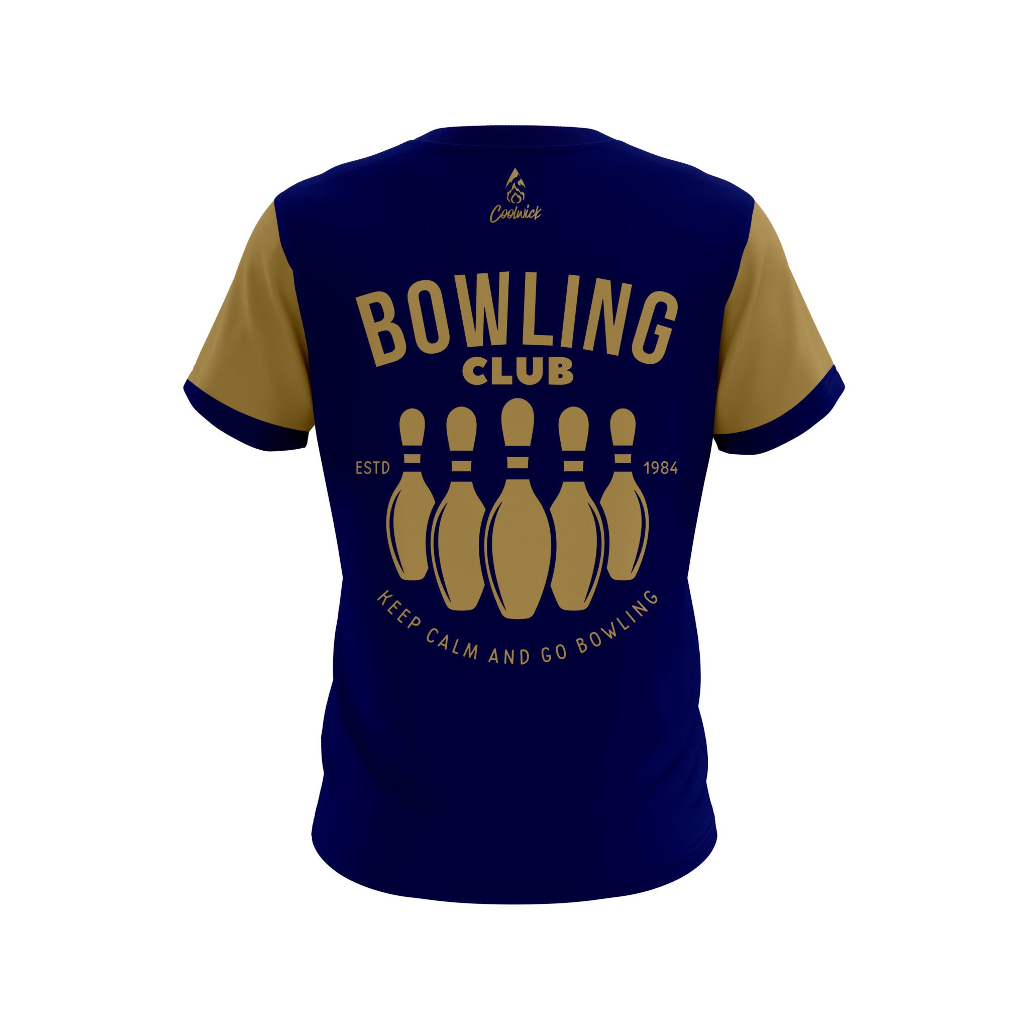 Storm Vintage League Bowling Blue Coolwick Jersey - CoolWick Bowling ...