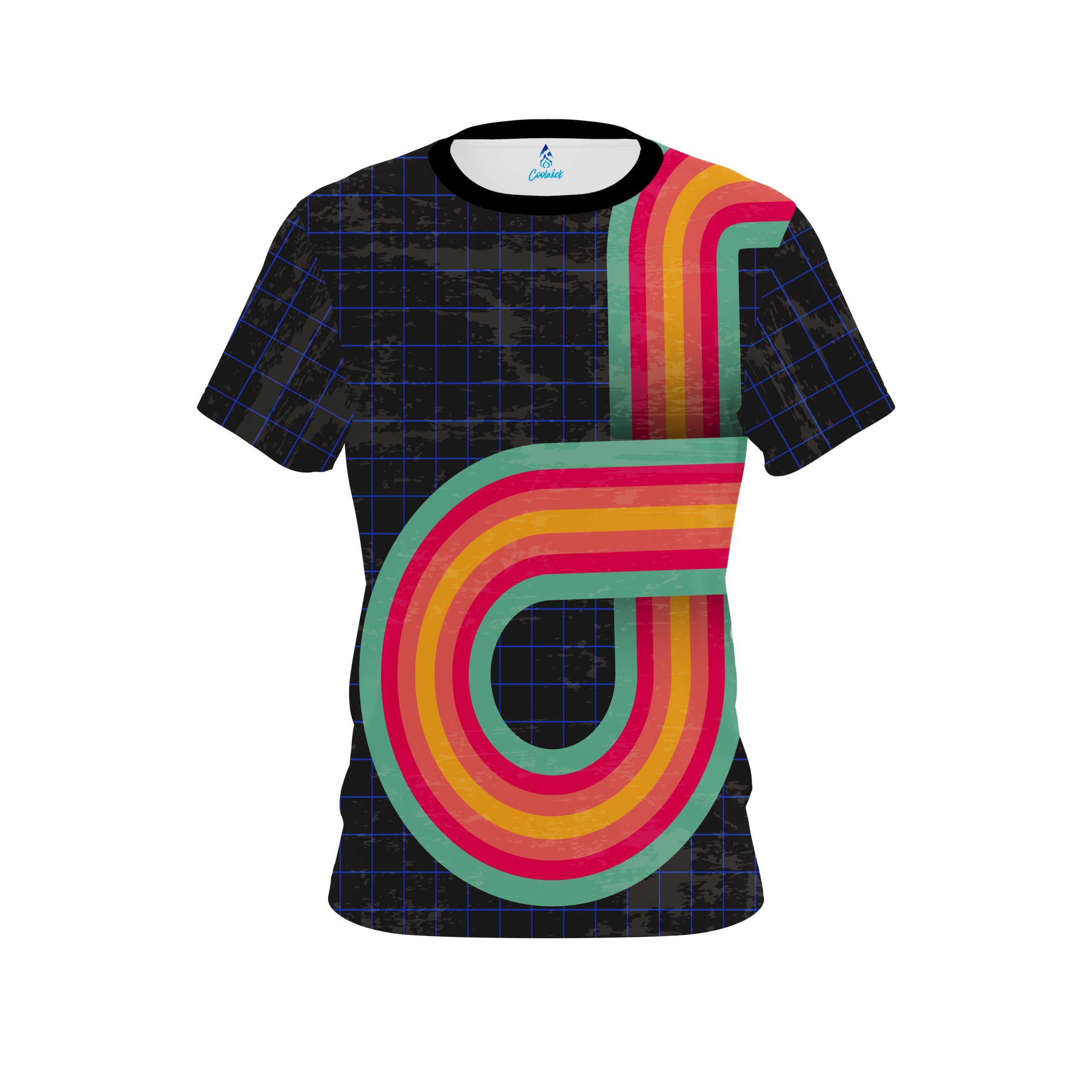 Plain Retro 5 CoolWick Bowling Jersey - CoolWick Bowling Apparel