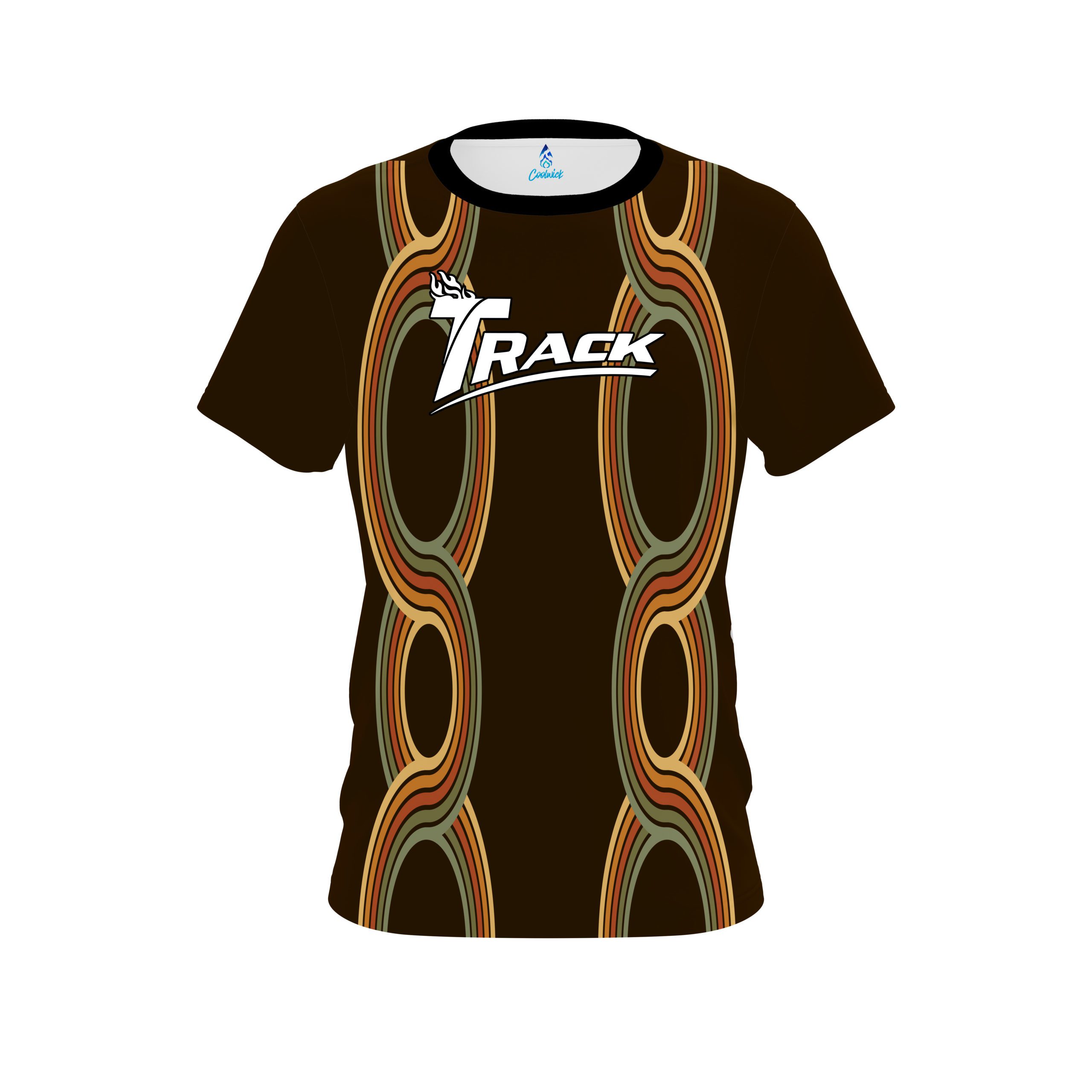 Track Retro 4 CoolWick Bowling Jersey - CoolWick Bowling Apparel