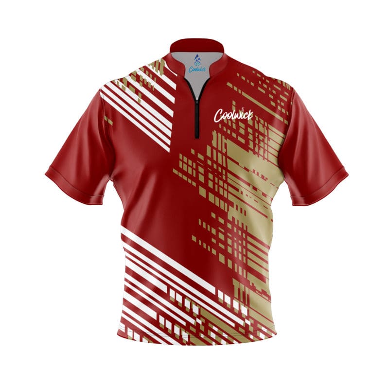 CoolWick Elite RICE Sash Zip Jersey - CoolWick Bowling Apparel