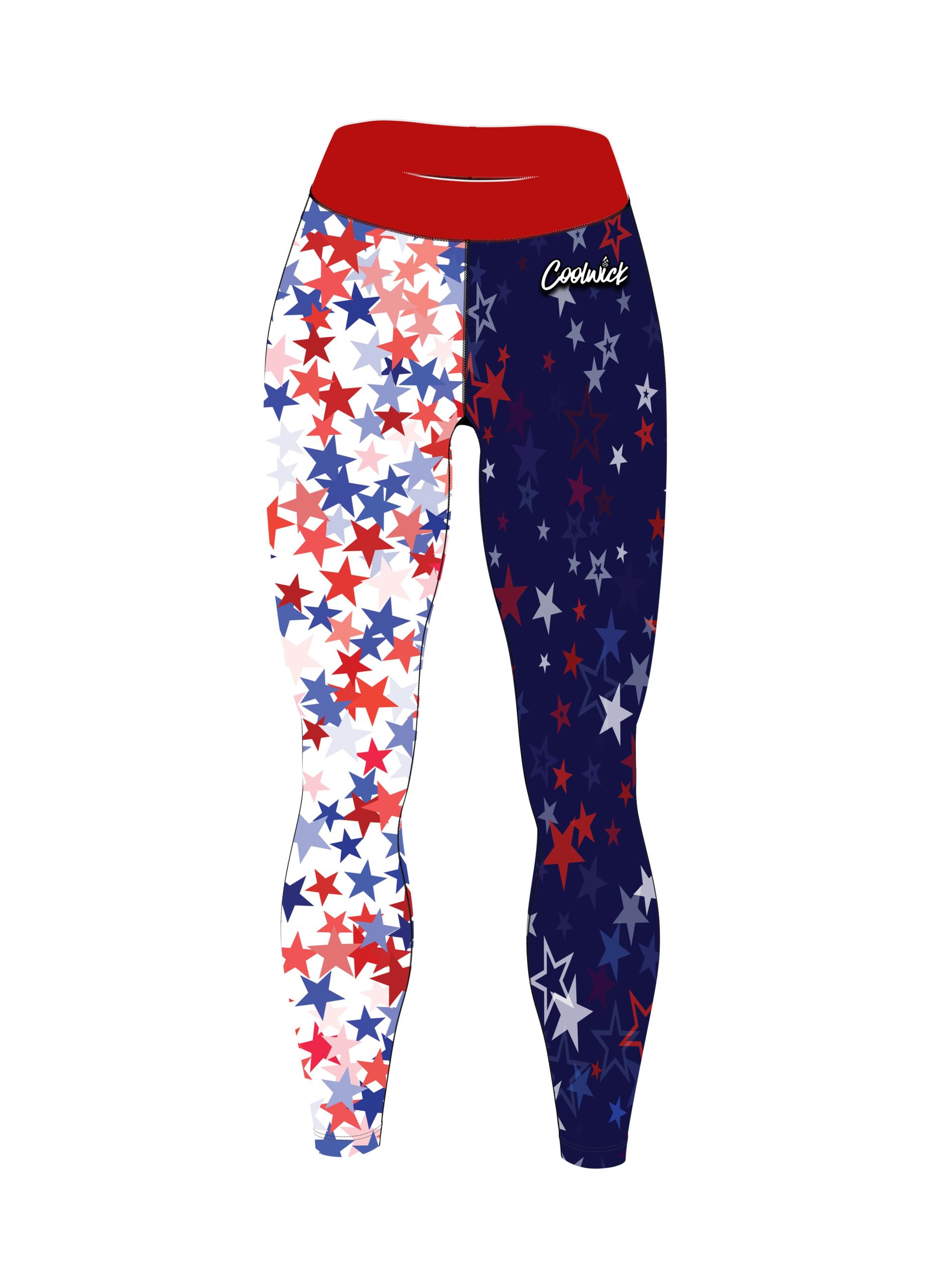 TGIF Stefanie Johnson USA Retirement CoolWick Leggings - CoolWick ...