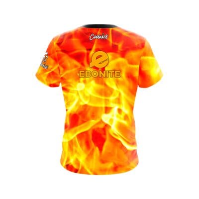 Ebonite Fireball CoolWick Bowling Jersey - CoolWick Bowling Apparel