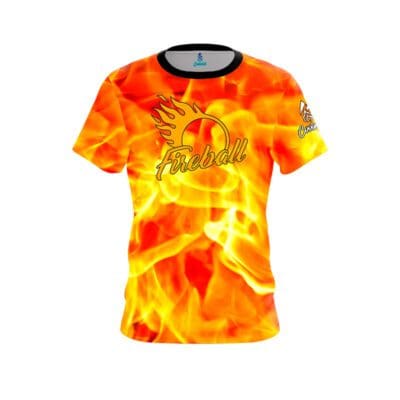 Ebonite Fireball CoolWick Bowling Jersey - CoolWick Bowling Apparel