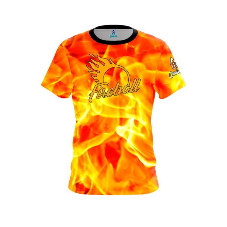 Ebonite Fireball CoolWick Bowling Jersey - CoolWick Bowling Apparel