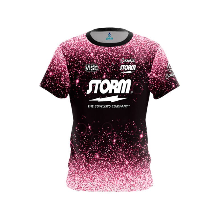 Storm Rebecca Hagerman Hazy Pink Sparkles CoolWick Bowling Jersey ...