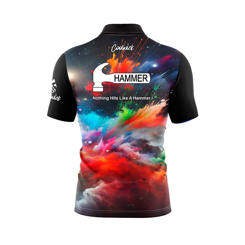 Hammer Splatterverse Quick Ship CoolWick Sash Zip Bowling Jersey ...