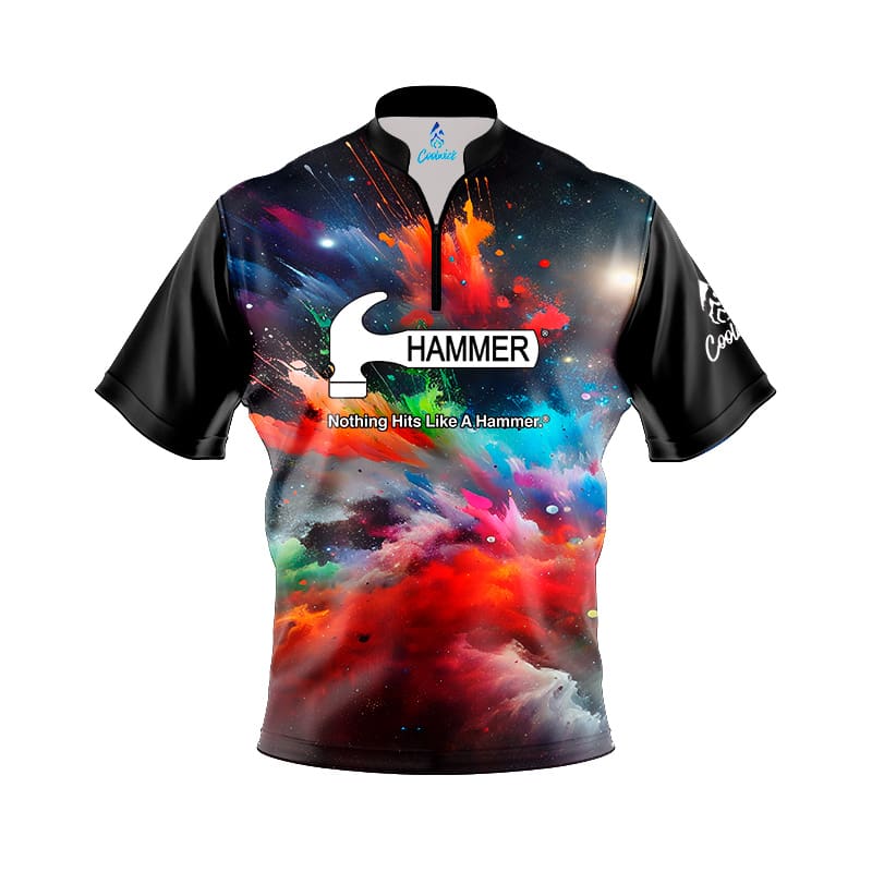 Hammer Splatterverse Quick Ship CoolWick Sash Zip Bowling Jersey ...