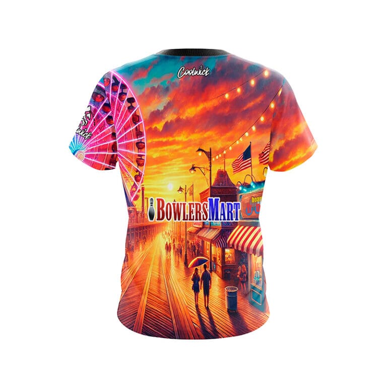Boardwalk Bowl CoolWick Bowling Jersey - CoolWick Bowling Apparel