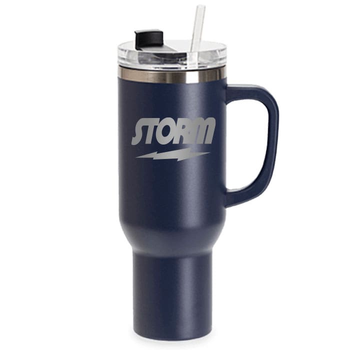 Storm 40 oz. Bowling Tumbler with Handle - CoolWick Bowling Apparel