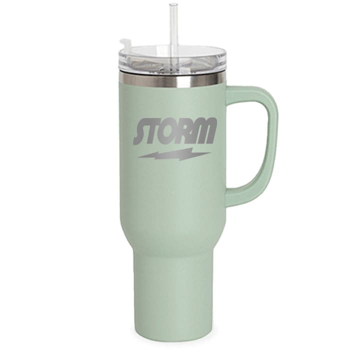 Storm 40 oz. Bowling Tumbler with Handle - CoolWick Bowling Apparel