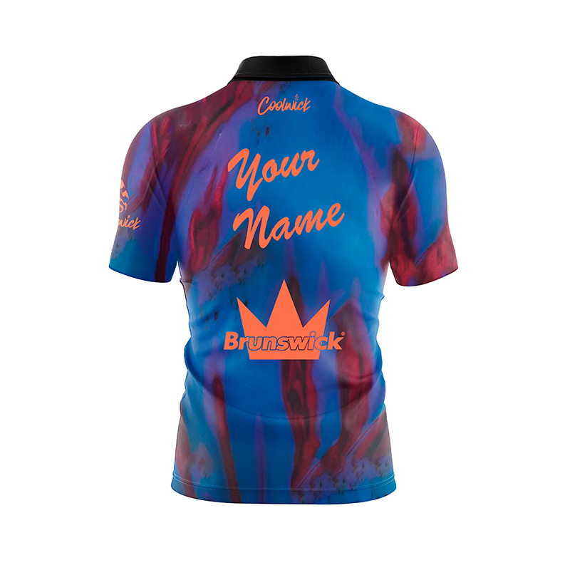 Brunswick Combat Fast Track CoolWick Bowling Jersey - CoolWick Bowling ...
