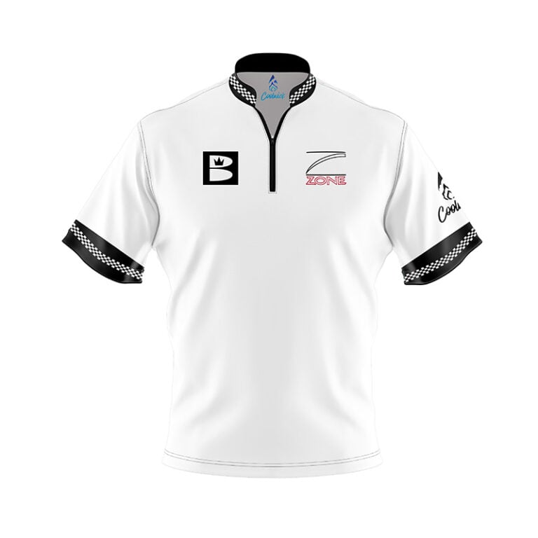 Brunswick Vintage Collection Danger Zone Z90w Coolwick Bowling Jersey